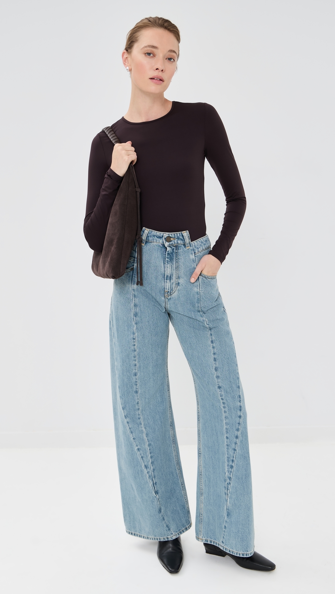 MAISON MARGIELA Maison Margiela Paneled Cutout Jeans